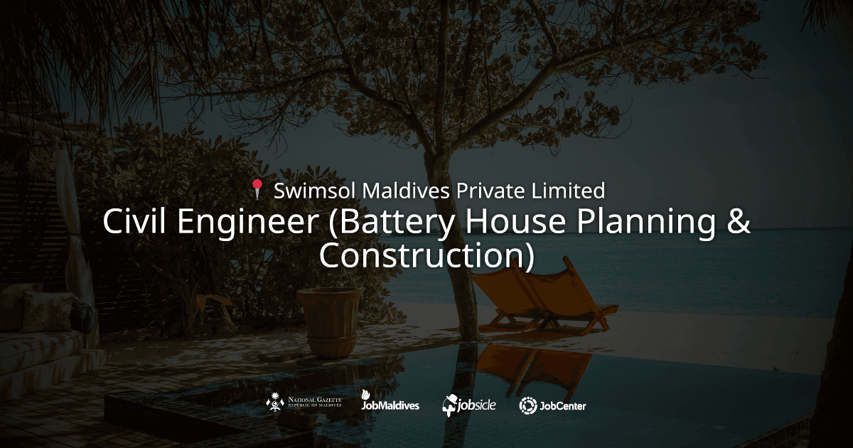 Civil Engineer (Battery House Planning & Construction) at Swimsol ...