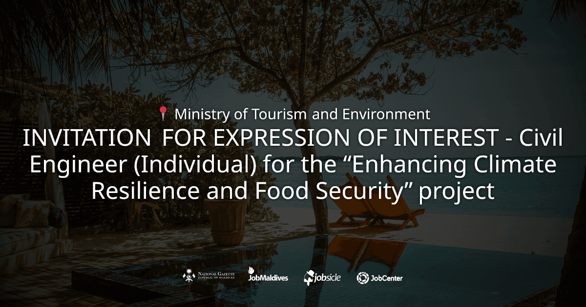 INVITATION FOR EXPRESSION OF INTEREST - Civil Engineer (Individual) for ...